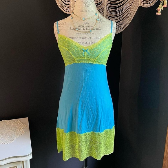 Honeydew Intimates | Intimates & Sleepwear | Honeydew Y2k 9s Neon Slip ...